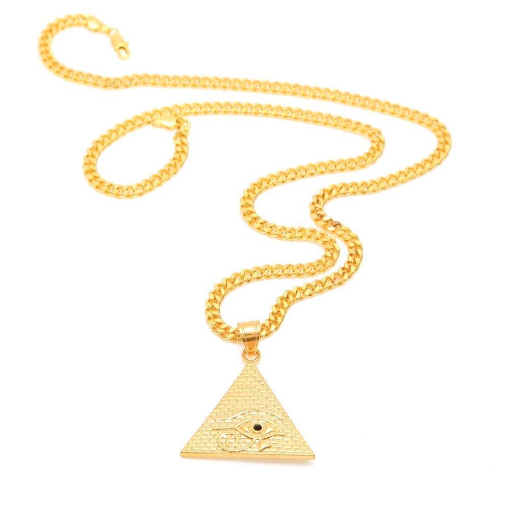Triangular Pyramid Necklace | Egyptian History