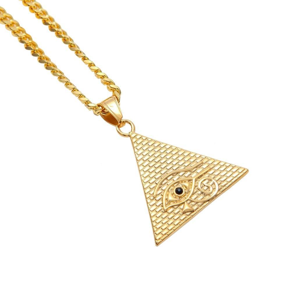 Triangular Pyramid Necklace | Egyptian History