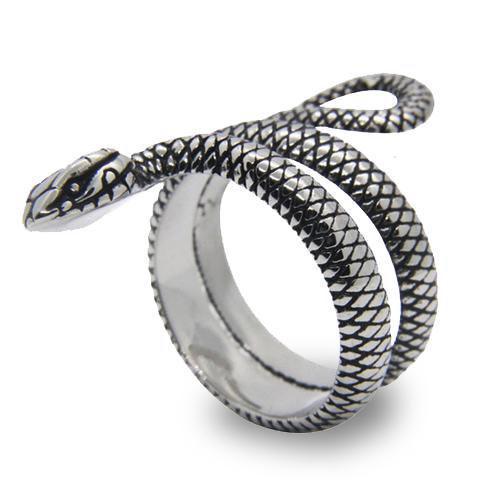 Egyptian Ring "Apep the Serpent" (Steel) | Egyptian History