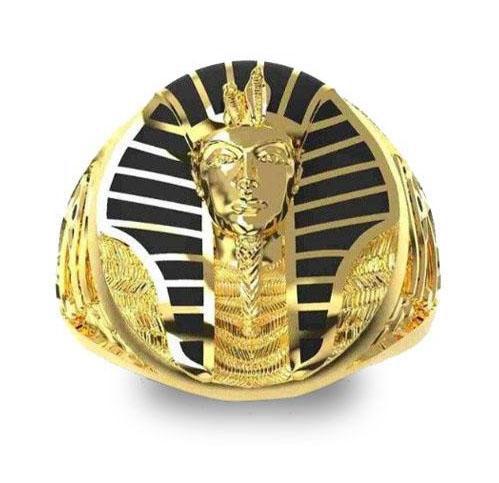 Egyptian Ring "Pharaoh" (Gold Plated) | Egyptian History